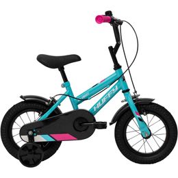 Kinderfahrrad Huffy "So Sweet" Gr. 20, blau, Fahrräder, Kinder, 20cm, 12 Zoll (30,48cm) hinten: 12 Zoll (30,48cm)
