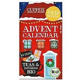 Cupper Adventskalender Teebeutel Gemischt 24 Beuteln