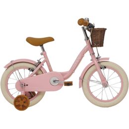 Kinderfahrrad Huffy "Vintage 14-Zoll Ein-Gang-Mädchenfahrrad" Gr. 23, rosa, Fahrräder, Kinder, 23cm, 14 Zoll (35,56cm) hinten: 14 Zoll (35,56cm)