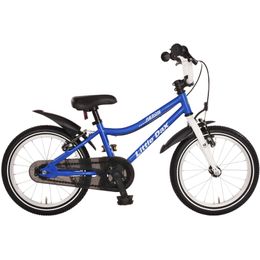 Kinderfahrrad Bachtenkirch "18" Little-Dax "AERON", blau" Gr. 28, blau, weiß, Fahrräder, Kinder, 28cm, 18 Zoll (45,72cm) hinten: 18 Zoll (45,72cm)