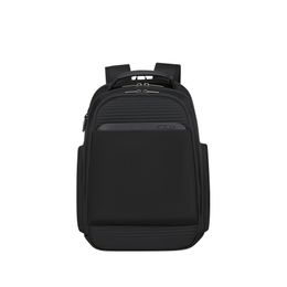 Tagesrucksack Samsonite "PARALUX", Gr. B/H/T: 33cm x 43cm x 17,5cm, schwarz, Polyester, Rucksäcke