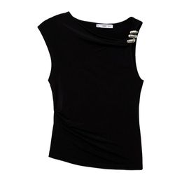 Mango Top 'MELI' female Black size S