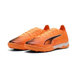 Fu&szlig;ballschuh Puma "ULTRA 6 MATCH TT Fu&szlig;ballschuhe Erwachsene", Damen, Gr. 44, heat fire schwarz glowing rot orange, Obermaterial: Synthetik, Textil; Futter: Synthetik, Textil; Innensohle: Textil; Laufsohle: Gummi, Schuhe Fu&szlig;ballschuh