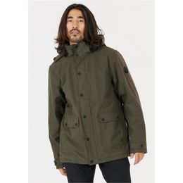 Outdoorjacke WHISTLER "Steven V2", Herren, Gr. S, dunkelgr&uuml;n, 100% Polyester, unifarben, normal, ohne Ausschnitt, Jacken Outdoorjacke, mit hochwertigem BionicFinish