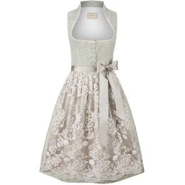 Stockerpoint Dirndl 'Jane' Damen Gr&ouml;&szlig;e 38 hellgrau / mint