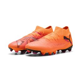 Fu&szlig;ballschuh Puma "FUTURE 8 PRO FG/AG Fu&szlig;ballschuhe Erwachsene", Herren, Gr. 39, heat fire schwarz ravish orange pink, Obermaterial: Textil, Synthetik; Futter: Textil, Synthetik; Innensohle: Textil; Laufsohle: Synthetik, Schuhe Fu&szlig;ballschuh