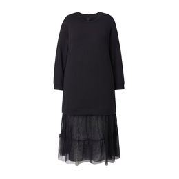 Ulla Popken Kleid Damen Gr&ouml;&szlig;e 58/60 schwarz Winterkleid