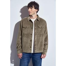 Street One MEN Damen Outdoorjackemocha braun, Gr. XXXL, unifarben, Web, Obermaterial: 100% Baumwolle; Futter: 100% Polyester, Jacken, aus reiner