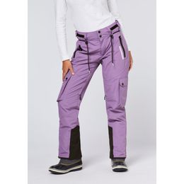 Skihose Chiemsee, Damen, Gr. 38, Normalgrößen, grape compote, 100% Polyester, Hosen