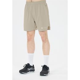 Shorts Virtus "Spier", Herren, Gr. M, US-Größen, grün, anthrazit, 90% Polyester, 10% Elasthan, unifarben, kurz, Hosen, mit feuchtigkeitsregulierenden Eigenschaften