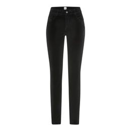 5-Pocket-Hose Brax "Style SHAKIRA", Damen, Gr. 40L80, Langgrößen, schwarz, Web, 74% Baumwolle, 25% Viskose, 1% Elasthan, Hosen