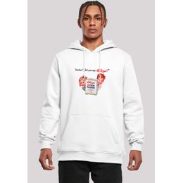 Kapuzenpullover F4NT4STIC "Kellogg's Corn Flakes Vintage Kids Advert", Herren, Gr. L, weiß, Obermaterial: 65% Baumwolle, 35% Polyester, slim fit, Pullover, Premium Qualität