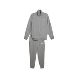 Jogginganzug Puma "Essentials Jogginganzug Herren", Herren, Gr. XXL, medium gray heather, Obermaterial: 68% Baumwolle, 32% Polyester; Rippe: 97% Baumwolle, 3% Elasthan; Seitentasche – Oben: 100% Baumwolle, Sportanzüge