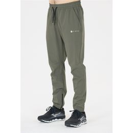 Sporthose Virtus "Jayson", Herren, Gr. L, US-Größen, hellgrau, 88% Polyamid, 12% Elasthan, unifarben, lang, Hosen, mit 4-Wege-Stretchfunktion