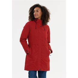 Outdoorjacke WHISTLER "Mullie V2", Damen, Gr. 36, kastanie, 100% Polyester, unifarben, normal, ohne Ausschnitt, Jacken Outdoorjacke, mit wasserdichter Membran