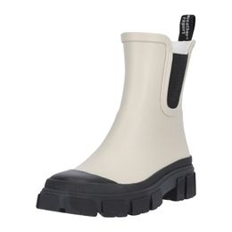 Gummistiefel WEATHER REPORT "Raylee", Damen, Gr. 40, beige (hellbeige), Gummi, Schuhe Gummistiefel, mit rutschhemmendem Allwetterprofil