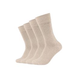 Camano Socks female Beige size 35-38