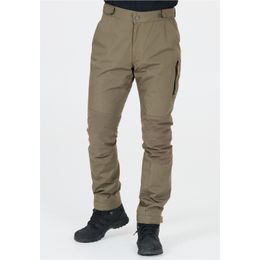 Cargohose WHISTLER "Wander", Herren, Gr. M, US-Größen, khaki, 65% Polyester, 35% Baumwolle, unifarben, lang, Hosen, in wasserdichter Qualität mit 10.000 mm Wassersäule