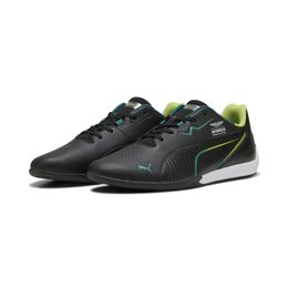 Sneaker Puma "Puma x ASTON MARTIN ARAMCO F1 TEAM Drift Cat 11 Sneakers", Gr. 40, schwarz gr&uuml;n lux, Obermaterial: Synthetik, Textil; Futter: Textil; Innensohle: Textil; Laufsohle: Gummi, Schuhe Sneaker
