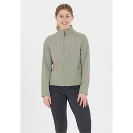 Outdoorjacke Endurance "Champi", Damen, Gr. 44, hellgr&uuml;n, 100% Polyamid, unifarben, normal, hoch geschlossener Ausschnitt, Jacken Outdoorjacke, aus atmungsaktivem Material