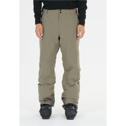 Skihose SOS "La Thule", Herren, Gr. L, US-Gr&ouml;&szlig;en, gr&uuml;n, 100% Polyester, unifarben, lang, Hosen Skihose, mit wasserabweisender und PFC-freier Membran