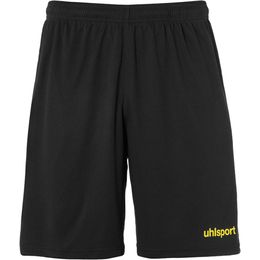 Uhlsport Shorts Jungen Größe 164 gelb / schwarz