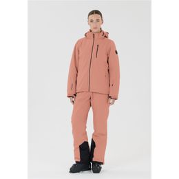 Skijacke WHISTLER "Drizzle", Damen, Gr. 36, braun, 100% Polyester, unifarben, normal, ohne Ausschnitt, Jacken, in multifunktionaler und schützender Qualität