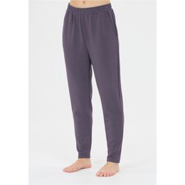 Sporthose Endurance "Jade", Herren, Gr. 38, EURO-Gr&ouml;&szlig;en, dunkelgr&uuml;n, 51% Polyester, 44% Modal, 5% Elasthan, unifarben, lang, Hosen Sporthose, aus superweicher Materialmischung