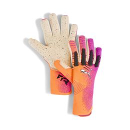 Torwarthandschuhe Puma "FUTURE Ultimate NC Fußball Torwarthandschuhe Unisex", Kinder, Gr. 8,5, heat fire ravish orange pink, Handfläche: 100% Latex; Handrücken: 82% Polyester, 9% Silikon, 9% Elasthan, Handschuhe