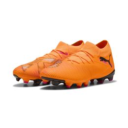 Fußballschuh Puma "FUTURE 8 MATCH FG/AG Fußballschuhe Damen", Damen, Gr. 36, heat fire schwarz ravish orange pink, Obermaterial: Textil, Synthetik; Futter: Textil, Synthetik; Innensohle: Textil; Laufsohle: Synthetik, Schuhe