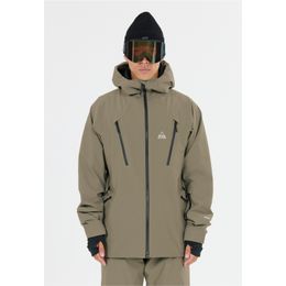 SOS Herren Skijacke "La Thule"gr&uuml;n, Gr. S, bestickt, unifarben, 100% Polyester, Jacken, mit sch&uuml;tzender Bionic Finish-Membran