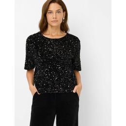 Brax Damen Shirt Style CARA S black, schwarz, Gr. 38