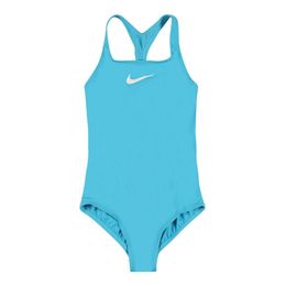 Nike Swim Sportbadeanzug Mädchen Größe 128/138 türkis / weiß