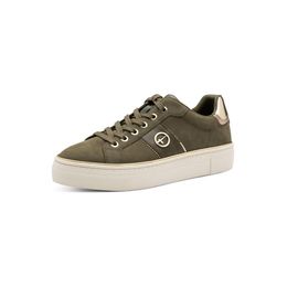 Tamaris Sneaker Damen Größe 37 gold / oliv