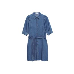 Mango Kleid Damen Größe 36 blue denim Winterkleid