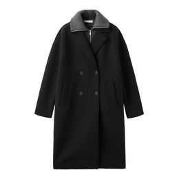 Mango Mantel 'NERO' Damen Gr&ouml;&szlig;e L schwarz