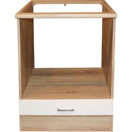 BASIC BY BALCULINA Herdumbauschrank &raquo;Andy&laquo; Breite 60 cm wei&szlig; sonoma