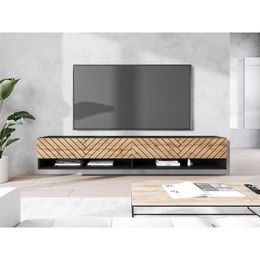 Inosign Lowboard stehend und h&auml;ngend schwarz