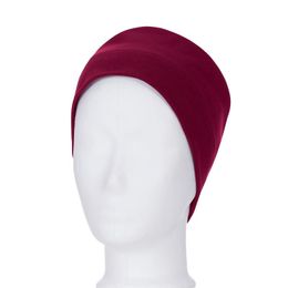 TRIGEMA Strickmütze »Soft-Cap« 1 Stk. tlg. chianti-melange 900 95 % Baumwolle, Ringgarn supergekämmt, 5 % Elastan