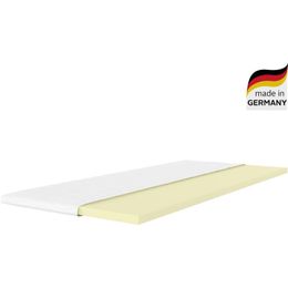 Älgdröm ÄLGDRÖM Topper »Tornby Topper 90x200 cm, 180x200 cm, in 4 Härtegraden« Matratze & Boxspringbett, Allergiker geeignet (Hausstauballergiker) weiß...
