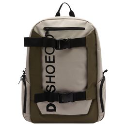 DC Shoes Tagesrucksack »Chalkers 28L« Island Fossil Skate-Riemen außen