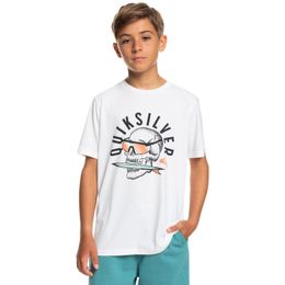 Quiksilver T-Shirt »QS Rockin Skull« White 8 8 Stoff: Baumwoll-Jersey-Stoff [160 g/m2]