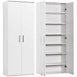 Procontour Mehrzweckschrank »Haushaltsschrank Clara BESTSELLER!« OTTOs Choice, Höhe 167cm mit variabel verstellbaren Einlegeböden weiß Maße B/T/H...