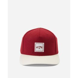 Billabong Snapback Cap &raquo;Stacked Up&laquo; Oxblood Einheitsgr&ouml;&szlig;e Einheitsgr&ouml;&szlig;e Material: Flanell-Mischgewebe aus Polyester und...