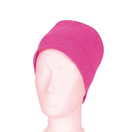 TRIGEMA Strickmütze »Soft-Cap« 1 Stk. tlg. hibiskusblüte-melange 900 95 % Baumwolle, Ringgarn supergekämmt, 5 % Elastan