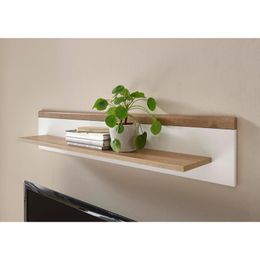Andas Wandboard »Merle« Scandi Design, Breite 107 cm Eiche Riviera NB/ Weiss matt 0