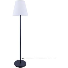 Paco Home Stehlampe »JEN« E27 In- & Outdoor Außenlampe E27 Modern Wohnzimmer grau