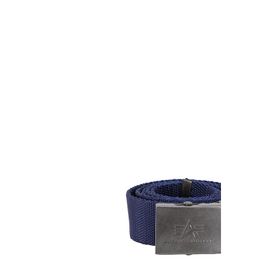 Alpha Industries Ledergürtel »Heavy Duty Belt« rep.blue
