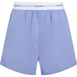 Calvin Klein Underwear Schlafshorts »LOGO WB POPLIN SHORT« mit Logo Glacier XL (42) - N-Gr N-Gr XL (42) Schlafshorts von CALVIN KLEIN