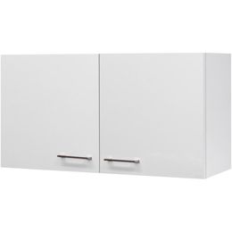 Flex-Well H&auml;ngeschrank &raquo;Kopenhagen&laquo; (B x H x T) 100 x 54,8 x 32 cm wei&szlig; Spanplatte